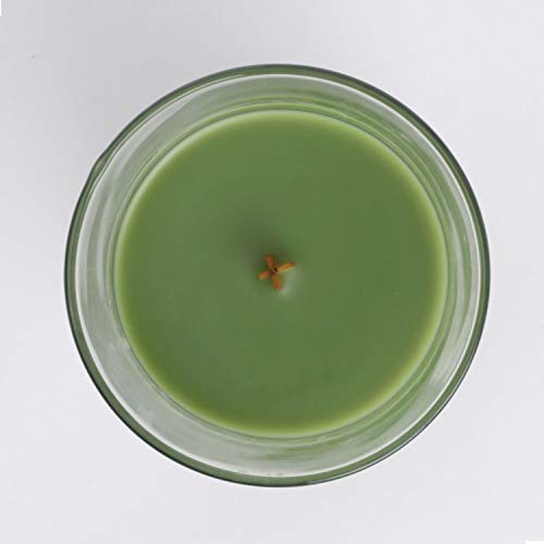 WoodWick Bergamot/Basil Pluswick Medium Hourglass Candle, 10 oz.