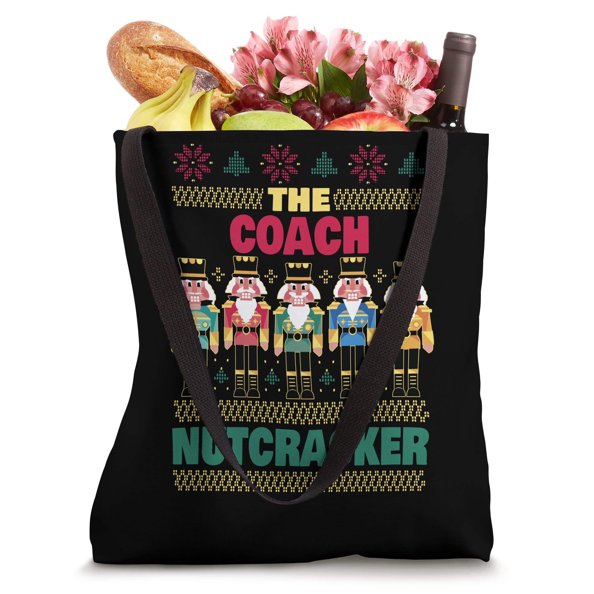 The Coach Nutcracker Funny Christmas Coach Tote Bag