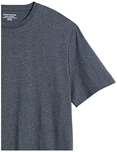 Amazon Essentials Men's Regular-Fit Short-Sleeve Crewneck T-Shirt, Pack of 2, Charcoal Heather, X-Large