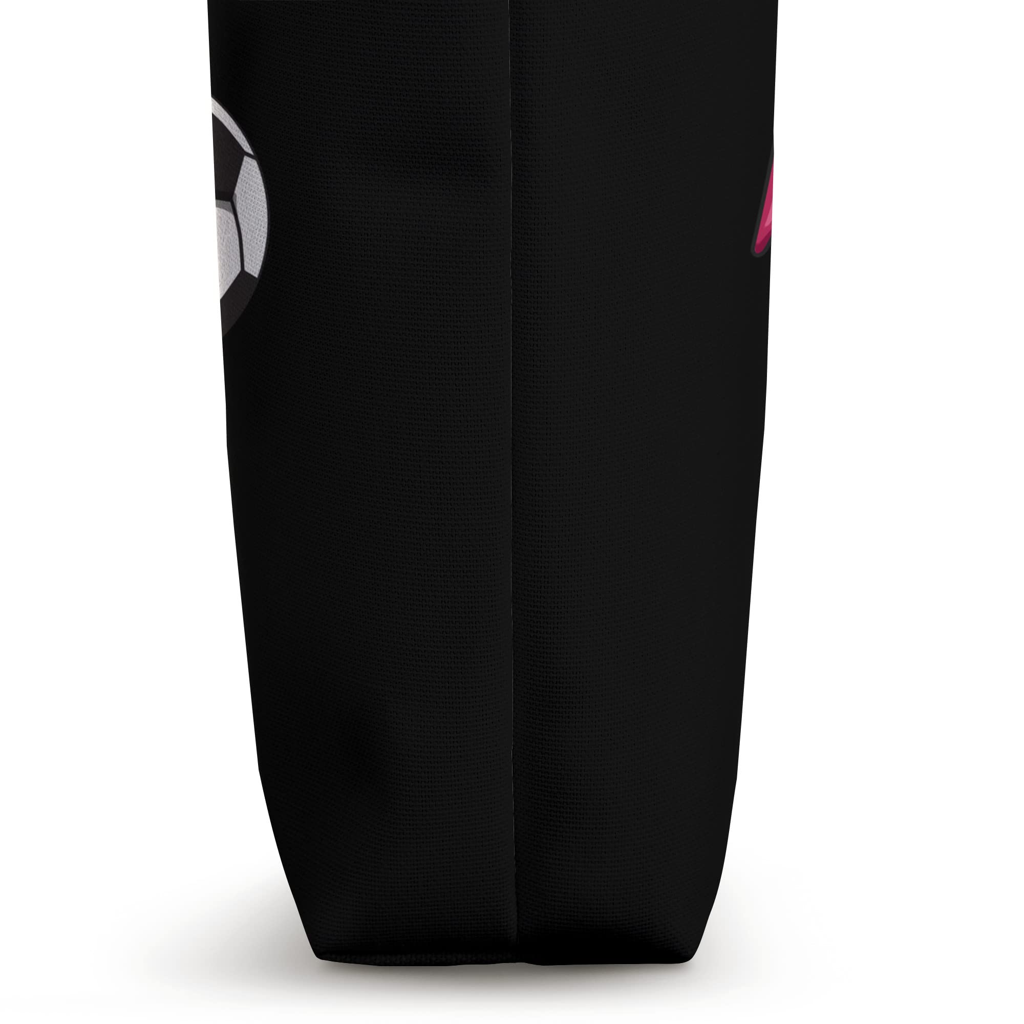 Soccer Coach Soccer Player Pink Flamingo Soccer Tote Bag
