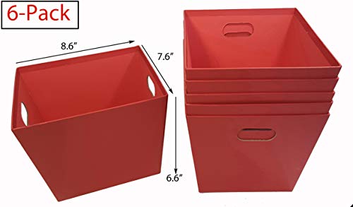 ITALIA GIFT BASKET SOLID RED SIZE 8.6 X 7.6 X 6.6" H 6-PACK GIFT BASKET SOLID RED SIZE 8.6 X 7.6 X 6.6" H 6-PACK