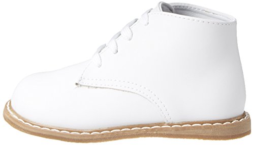 Baby Deer High Top Leather First Walker (Infant/Toddler),White,3 M US Infant