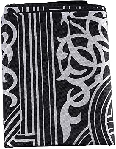 Anlising 4 Pieces Portable Travel Prayer Mat with Compass, Waterproof Polyester Prayer Rug, Muslim Travel Prayer Mat, for Ramadan Gifts (60cm×100cm)