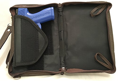 Bama Belts and Leathers Concealment Handbag CCW Tote Shoulder Bag | Gun Purse | Black