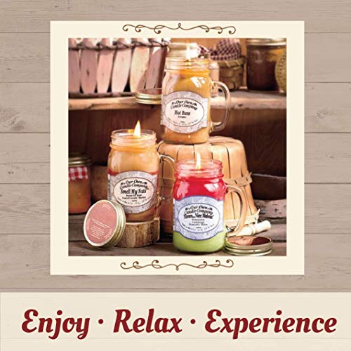 Our Own Candle Company Peppermint Eucalyptus Scented 13 Ounce Mason Jar Candle
