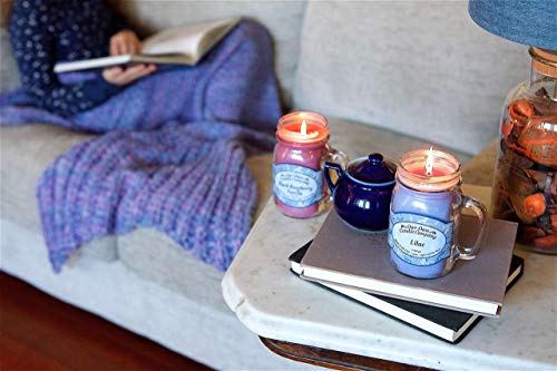 Our Own Candle Company Peppermint Eucalyptus Scented 13 Ounce Mason Jar Candle