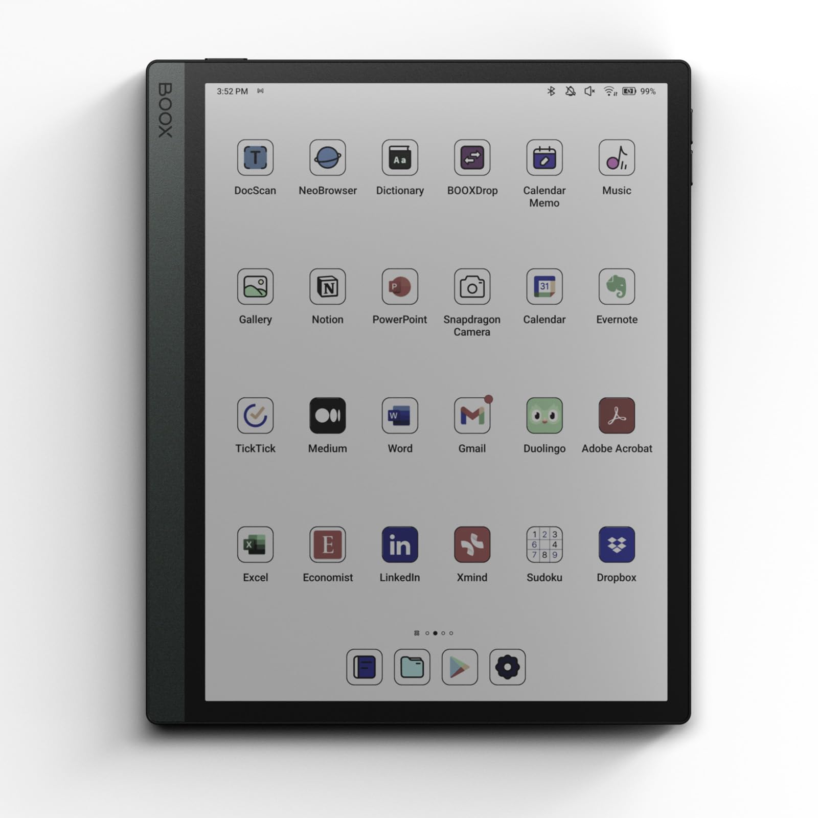 BOOX Tablet Tab Ultra C Pro ePaper Tablet PC 10.3 Digital Paper 6G 128G with Rear Camera Paper Tablet