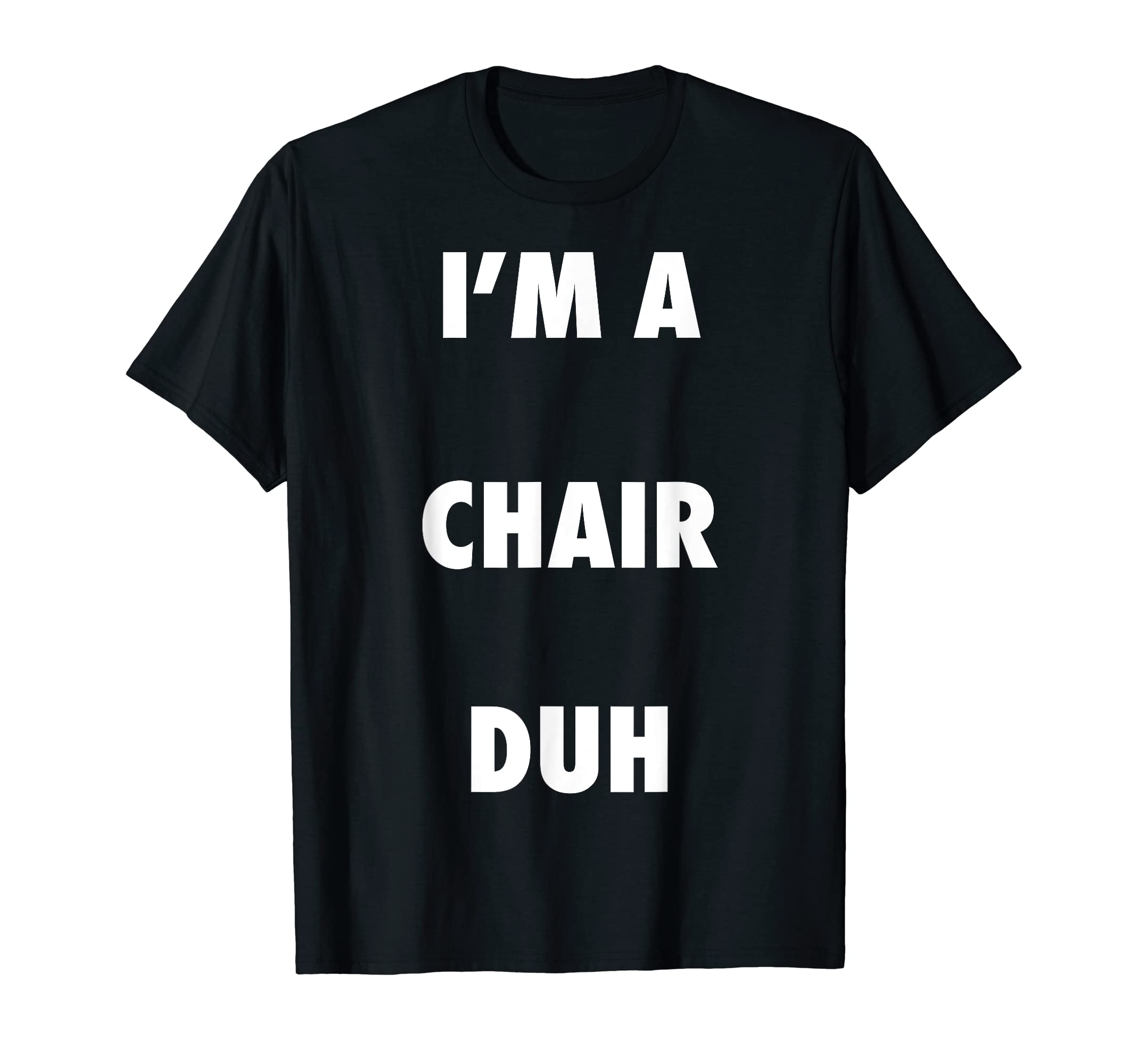 Easy Halloween Chair Costume Shirt for Men Women Kids T-Shirt