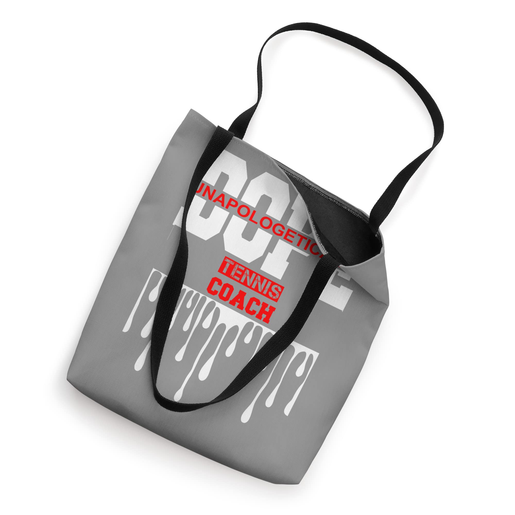 Tennis Coach Is The Greatest Job Red Tote Bag