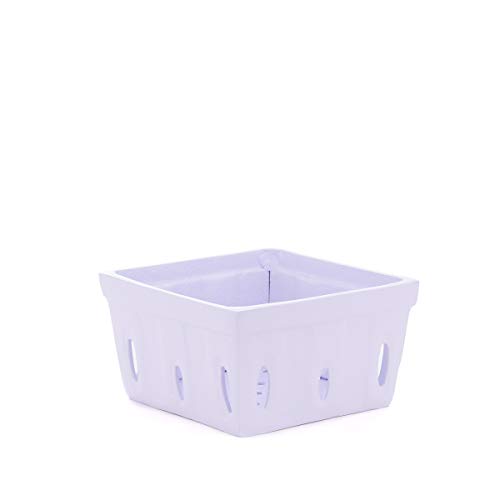 Old Dutch International White Berry Basket, 2¾" H, small