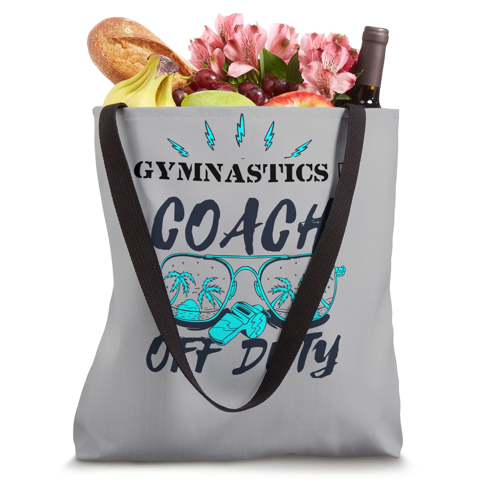Gymnastics Coach Summer Décor Theme Tote Bag