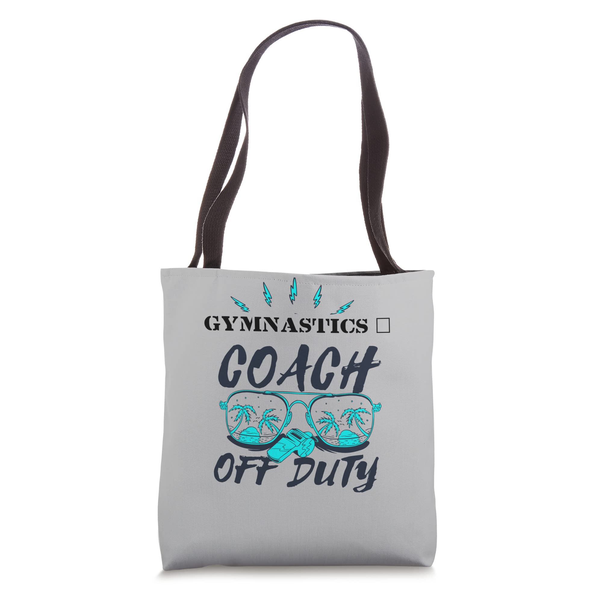 Gymnastics Coach Summer Décor Theme Tote Bag
