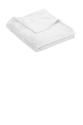 Port Authority Ultra Plush Blanket (BP31) -Marshmallo -OSFA