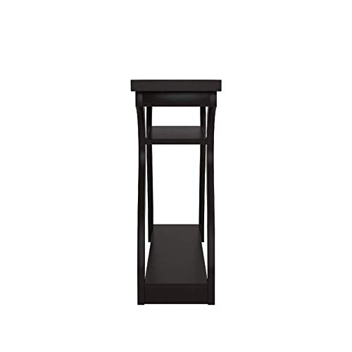 Monarch Specialties 47" Console Table - Sleek and Modern Accent Table for Your Home (Cappuccino/Dark Brown/Espresso)