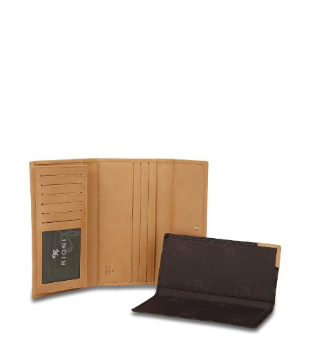 Rioni Italia Large Boston Bag + Checkbook Wallet