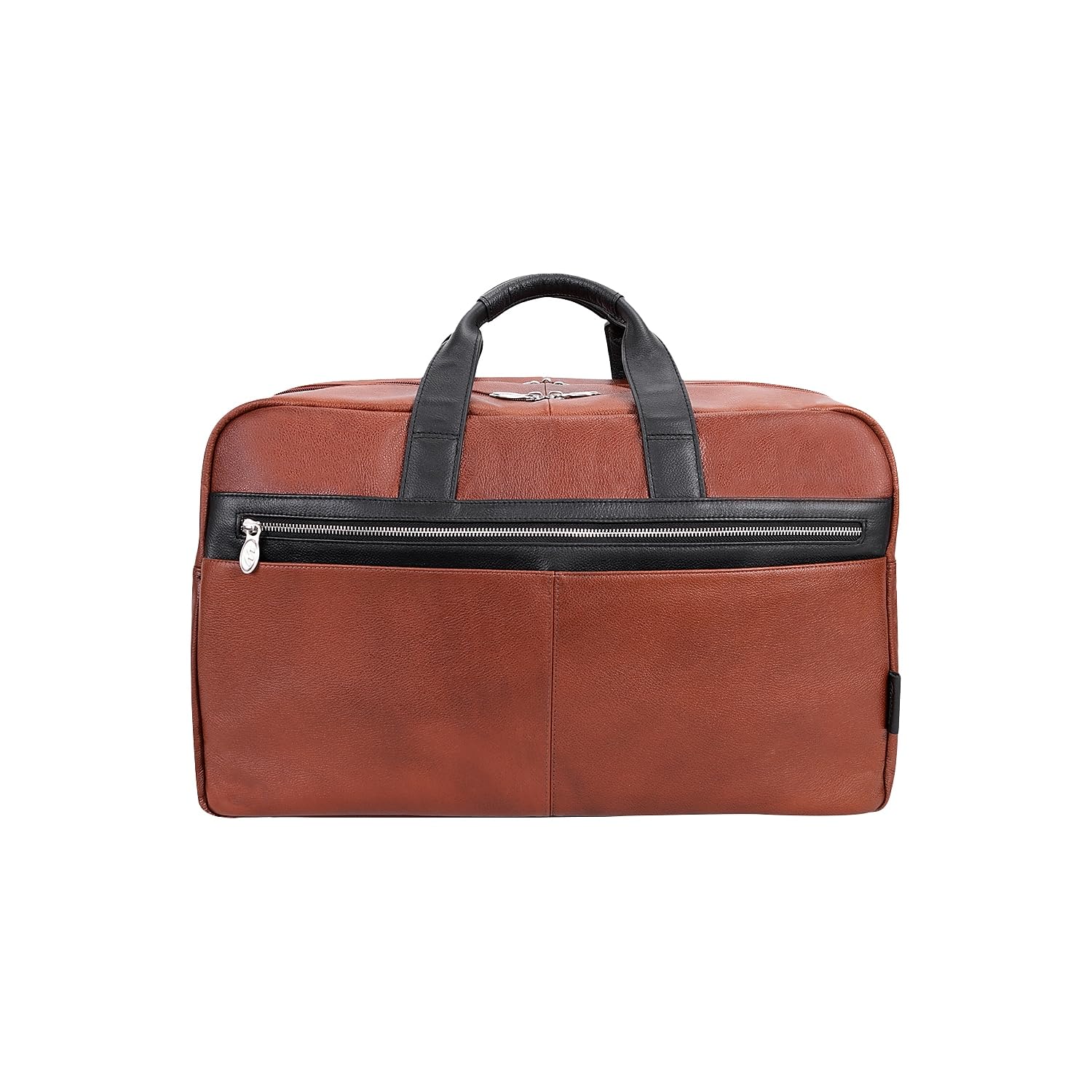 McKlein Wellington Laptop & Tablet Carry-All Duffel, Brown 21"x9"x13"
