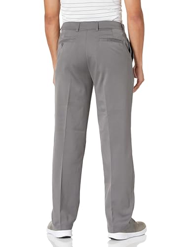 Amazon Essentials Men's Classic-Fit Stretch Golf Pant (Available in Big & Tall), Grey, 38W x 32L