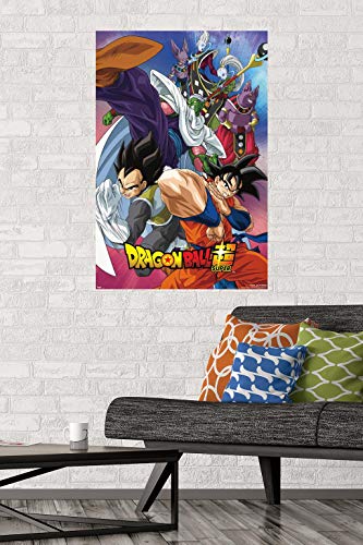 Trends International Dragon Ball: Super - Group Wall Poster, 22.375" x 34", Unframed Version