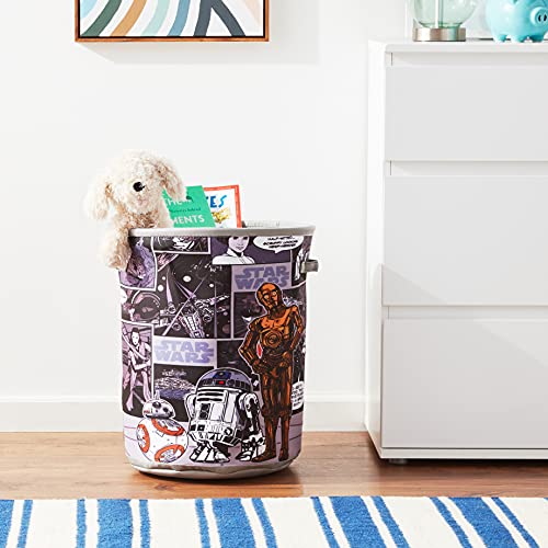 Idea Nuova Star Wars Circular Storage Bin with Handles
