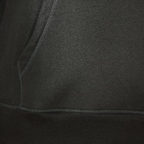 Amazon Essentials Men's Sweatshirt Hoodie, Black Heather, X-Large, Big & Tall Options Available