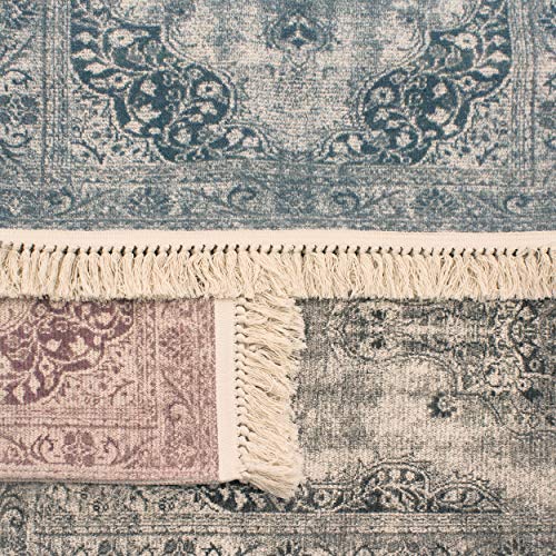 French Connection Montana Vegetable Dyed Cotton, 3 x 5 ft Accent Rug, 3 ft ft, Blush