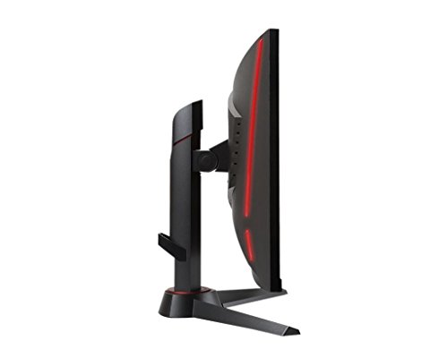 MSI Full HD Gaming Red LED Non-Glare Super Narrow Bezel 1ms 2560 x 1440 144Hz Refresh Rate 2K Resolution Free Sync 27” Curved Gaming Monitor (Optix MAG27CQ)