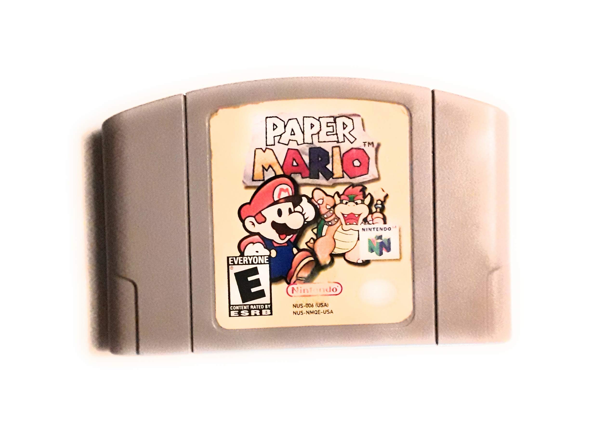 Mario paper N64 - Video Game Cartridge Card - Compatible model NINTENDO – English - US Version