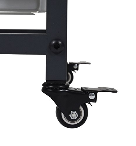 LUXOR MBS-SR-8S Mobile Bin System - Single Row