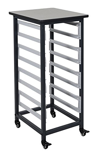 LUXOR MBS-SR-8S Mobile Bin System - Single Row