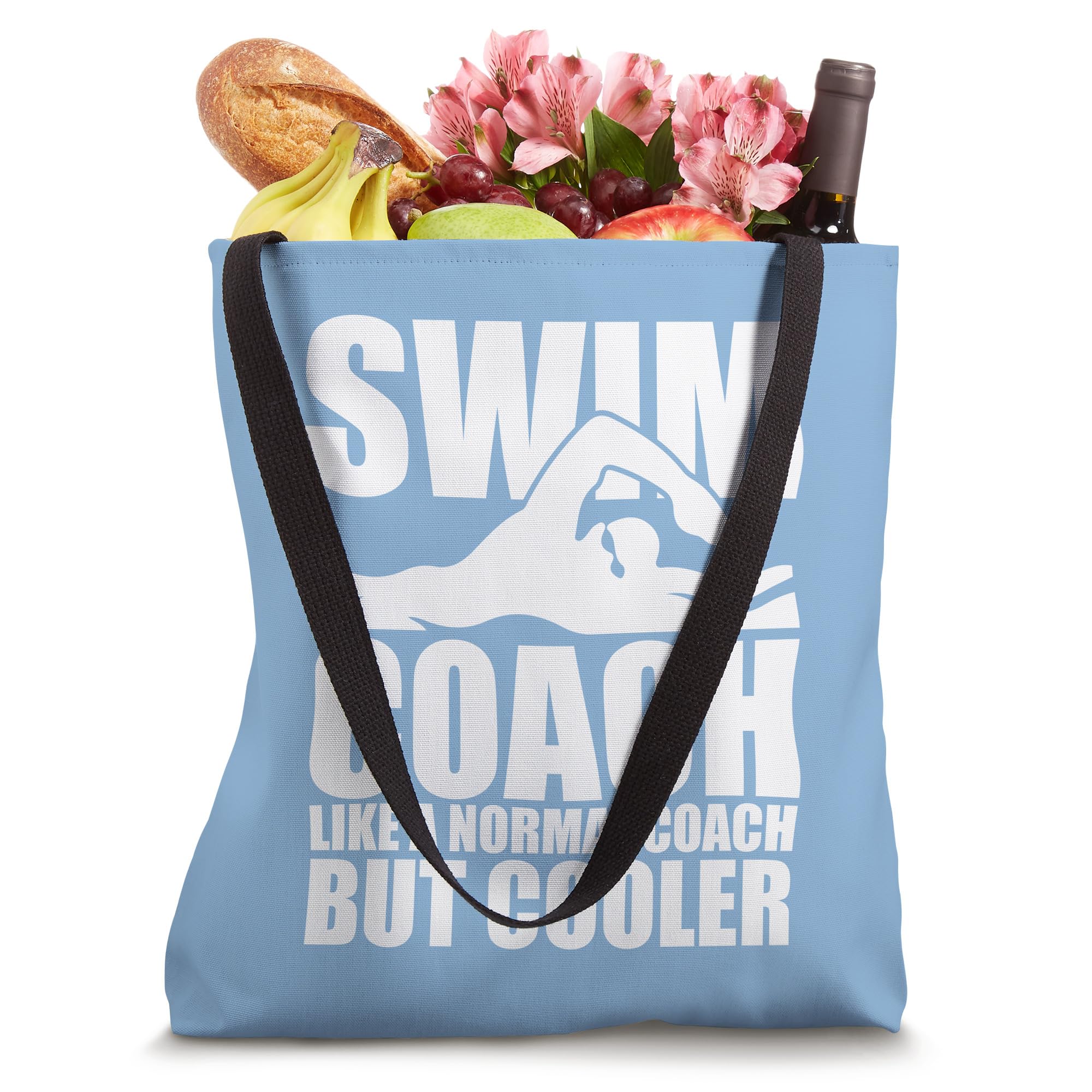 Swim Coach For Swimmer Swim Team - Funny Swimming Coach Tote Bag