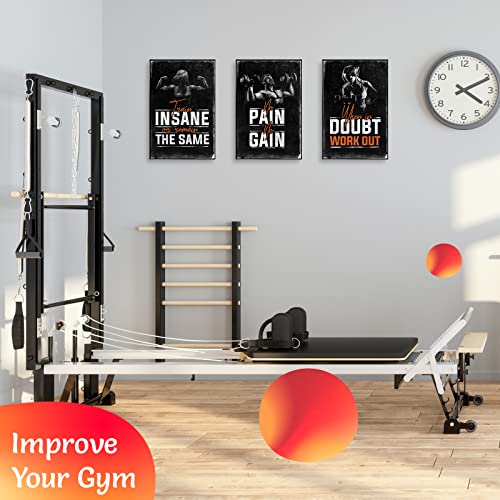 ππ²π¦ ππ¨π¬πππ«π¬ for Home Gym Decor - 4 Set Of 11x17", Motivational Posters for Gym, Workout Posters for Home Gym, Motivational Poster, Fitness Posters, Workout Room Decor, Inspirational Posters, Gym Wall Art
