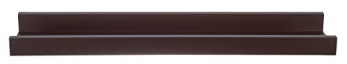 kieragrace Edge Picture Frame Floating Ledge, 23" x 4", Espresso