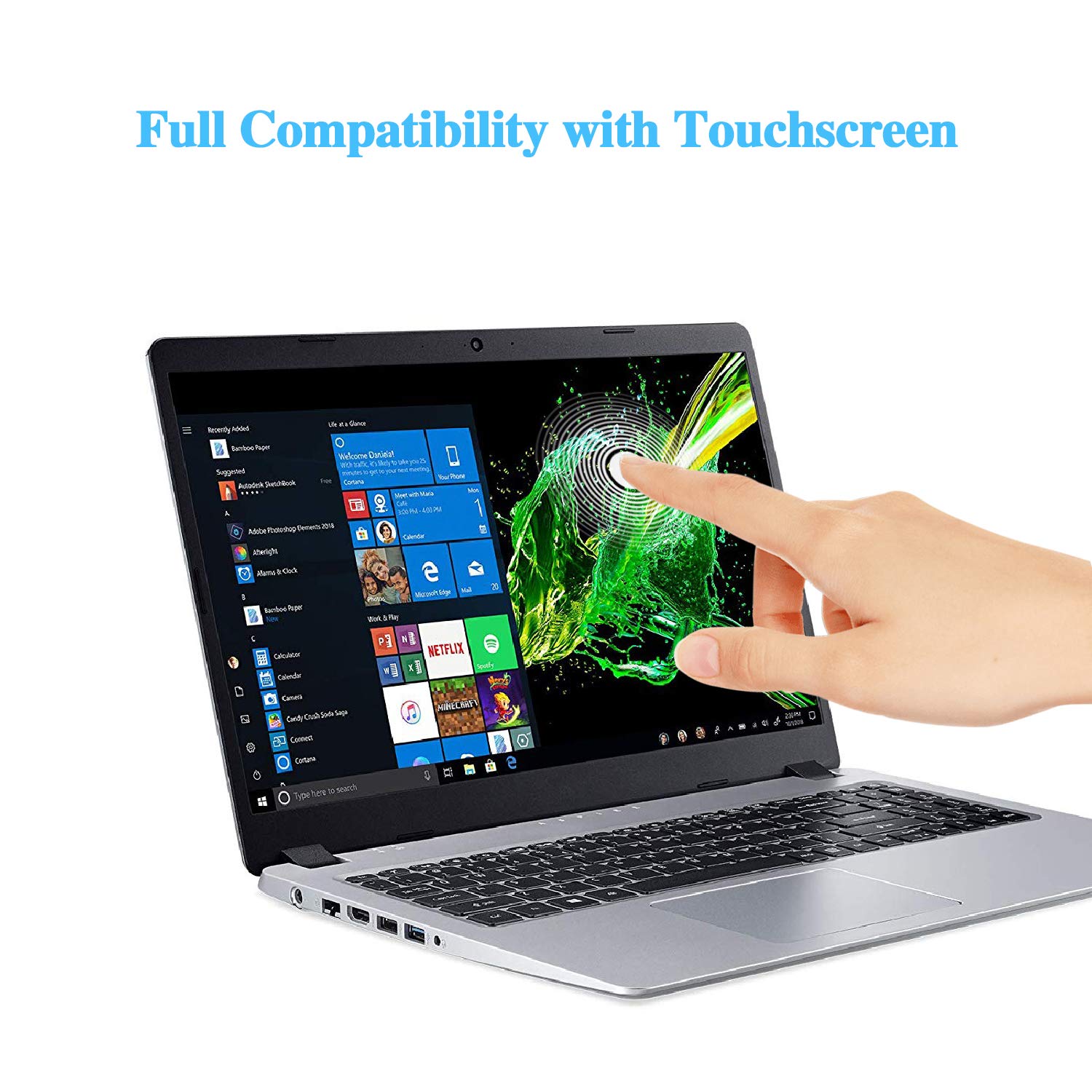 F FORITO 2-Pack 15.6 Inch Laptop Anti Glare(Matte) Screen Protector Cover for All 15.6 inch 16:9 Aspect Ratio Screen Laptop, Scratch Proof, Dust-Proof and Fingerprint Resistant