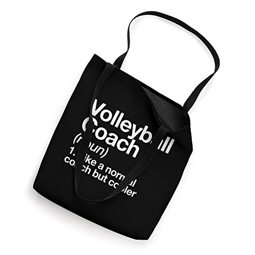 Volleyball Coach Funny Sports Definition Trainer Instructor Tote Bag