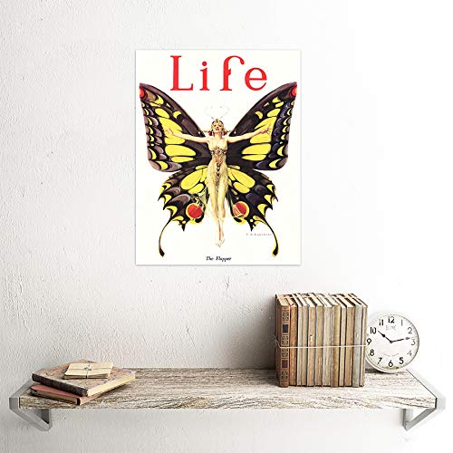 Wee Blue Coo Magazine 1922 Life Butterfly Dancer Unframed Wall Art Print Poster Home Decor Premium