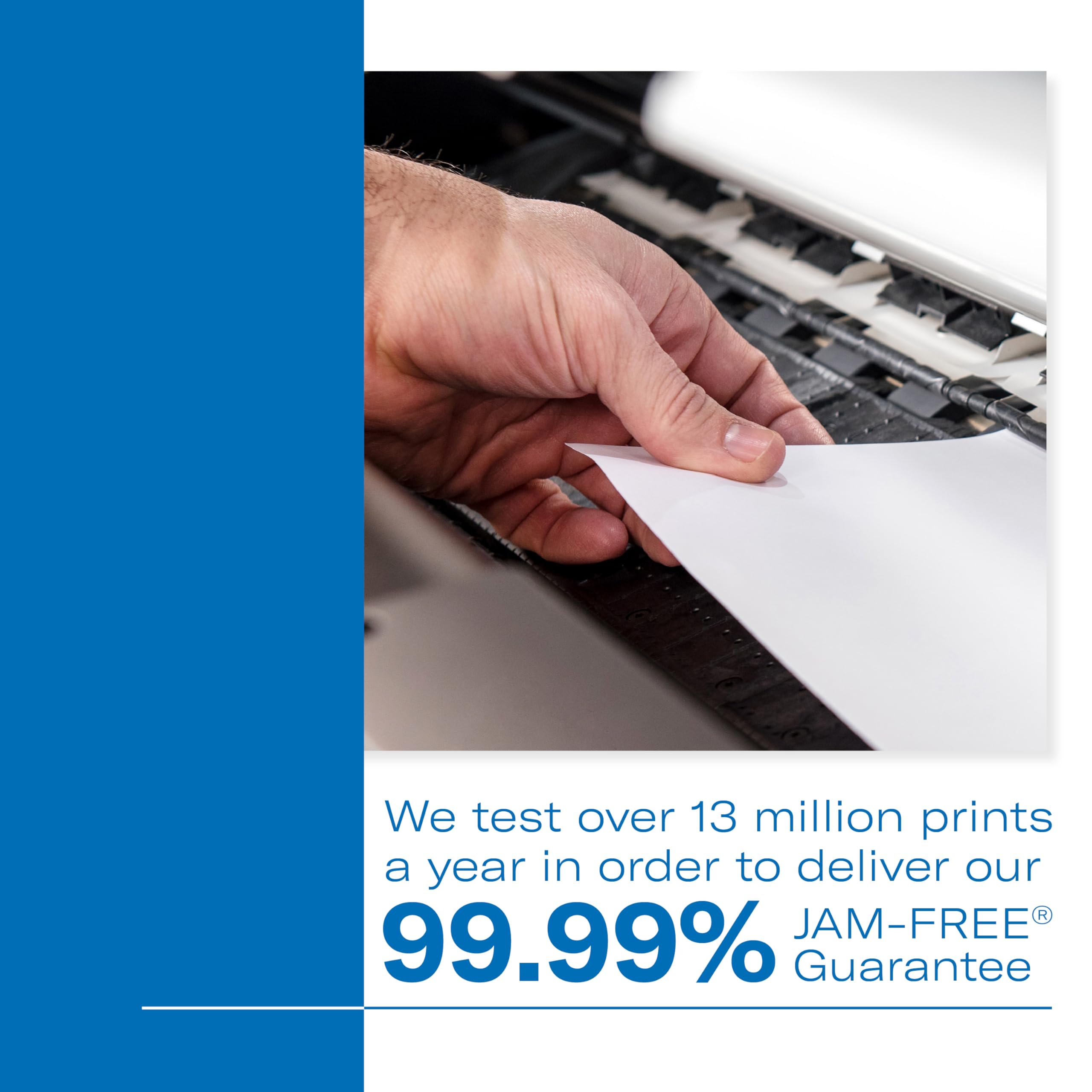 Hammermill Printer Paper, Fore Multipurpose 20 lb Copy Paper, 3 hole - 1 Ream (500 Sheets) - 96 Bright, Made in the USA