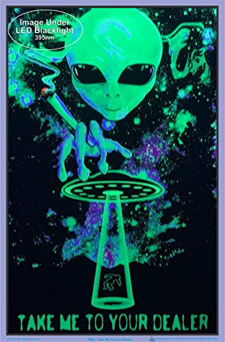Take Me To Your Dealer Blacklight Poster 23 x 35in