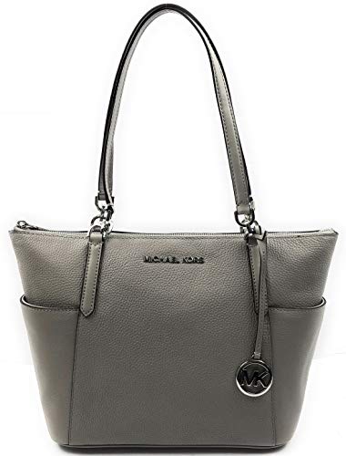Michael Kors Bedford Large East West TZ Tote (Pearl Grey)