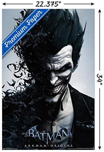 Trends International DC Comics VIdeo Game - Arkham Origins - Portrait Wall Poster, 22.375" x 34", Premium Unframed Version
