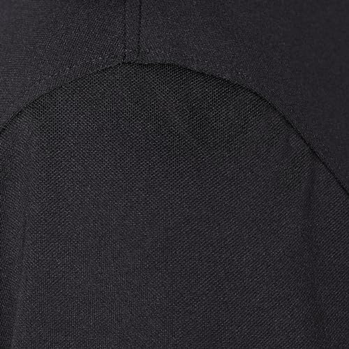Amazon Essentials Men's Golf Polo Shirt, Quick Dry, Short Sleeve, Black, Large