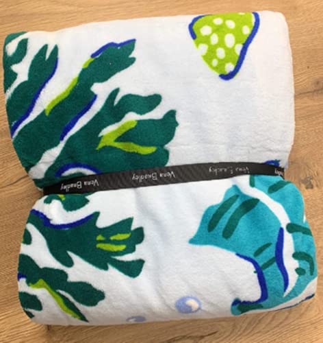 Vera Bradley Throw Blanket Seascape Turtles Sea Life 50 x 80 Fleece