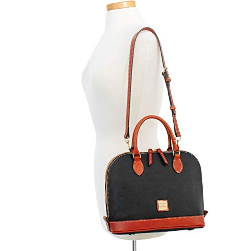 Dooney & Bourke Pebble Grain Zip Zip Satchel