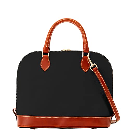 Dooney & Bourke Pebble Grain Zip Zip Satchel