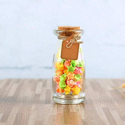 Brajttt 30Pcs Glass Favor Jar With Cork Lids,multifunctional,great decoration(100 ML,3.4OZ)