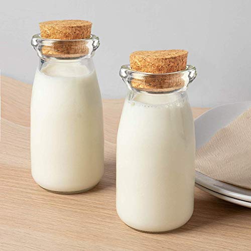 Brajttt 30Pcs Glass Favor Jar With Cork Lids,multifunctional,great decoration(100 ML,3.4OZ)