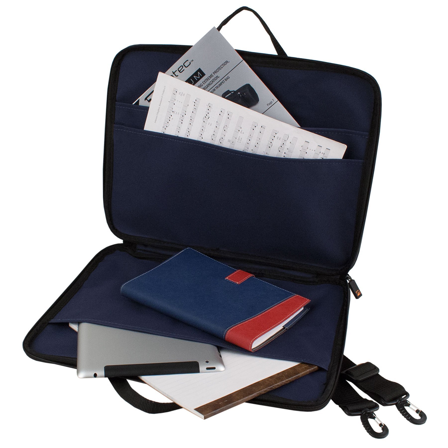 Protec Slim Portfolio Bag, Blue (P5BX), Fits up to 10.5 x 15" paper