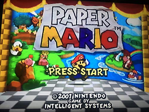 New Paper Mario Video Game Cartridge US Version For Nintendo 64 N64 Game Console