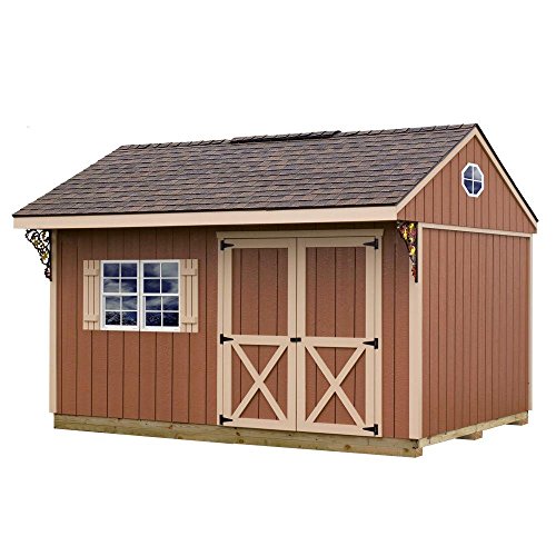 Best Barns Northwood 10 ft. x 14 ft. Wood Storage Shed Kit with Floor including 4 x 4 Runners