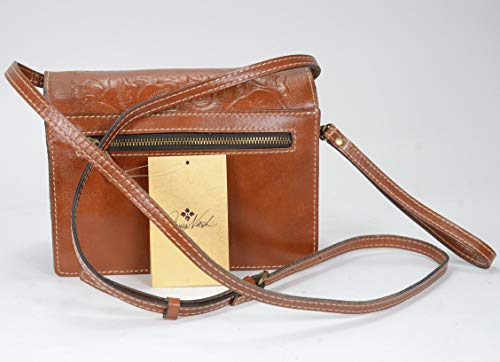 Patricia Nash Tooled FLORENCE LANZA Leather Crossbody Bag