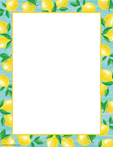 Teacher Created Resources Lemon Zest Computer Paper, 8.5" x 11", 50 Sheets